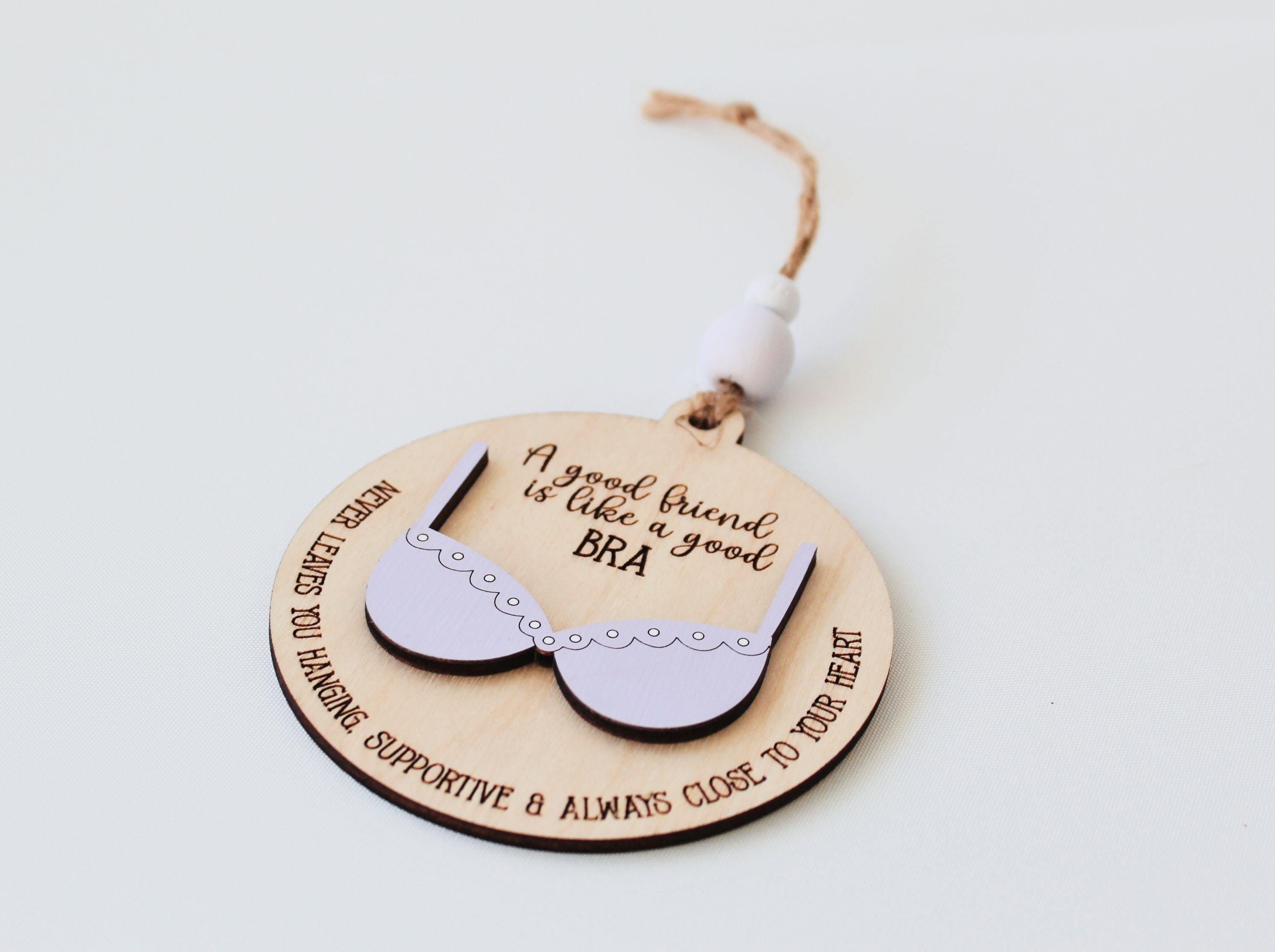 Bestie Ornament - Bra – Livingston + Co
